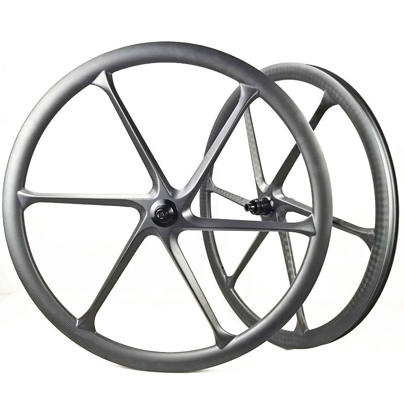 [CB6S28RCT35SL]700C Road Carbon 6 Spoke wheels Wide 28mm inner 21mm ...